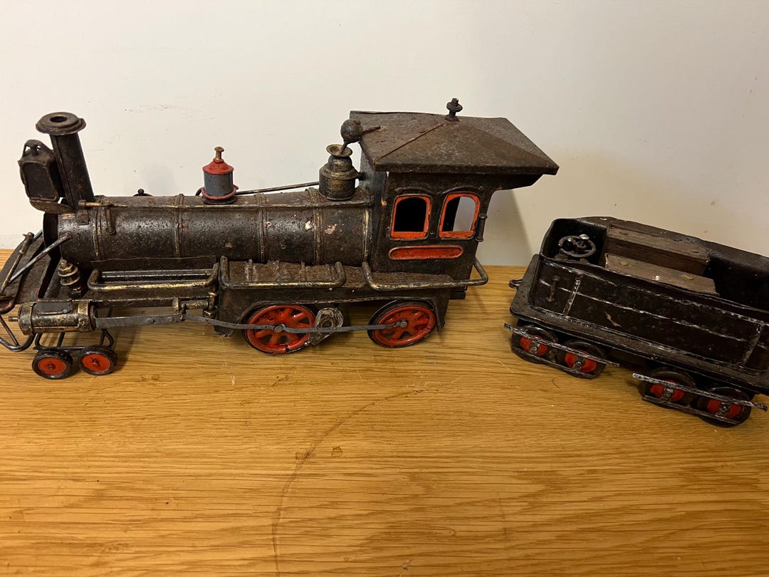Large Scratch Built Model Locomotive - Etsy