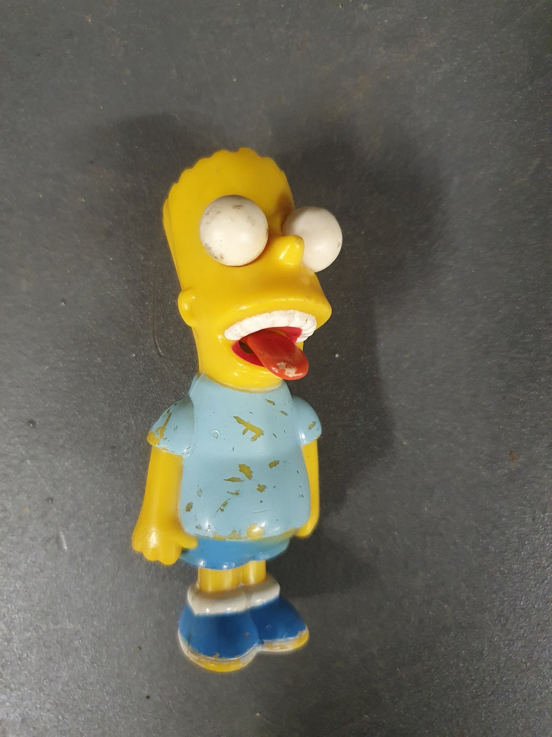 Vintage Bart Simpson Figure With Exploding Eyes - Etsy