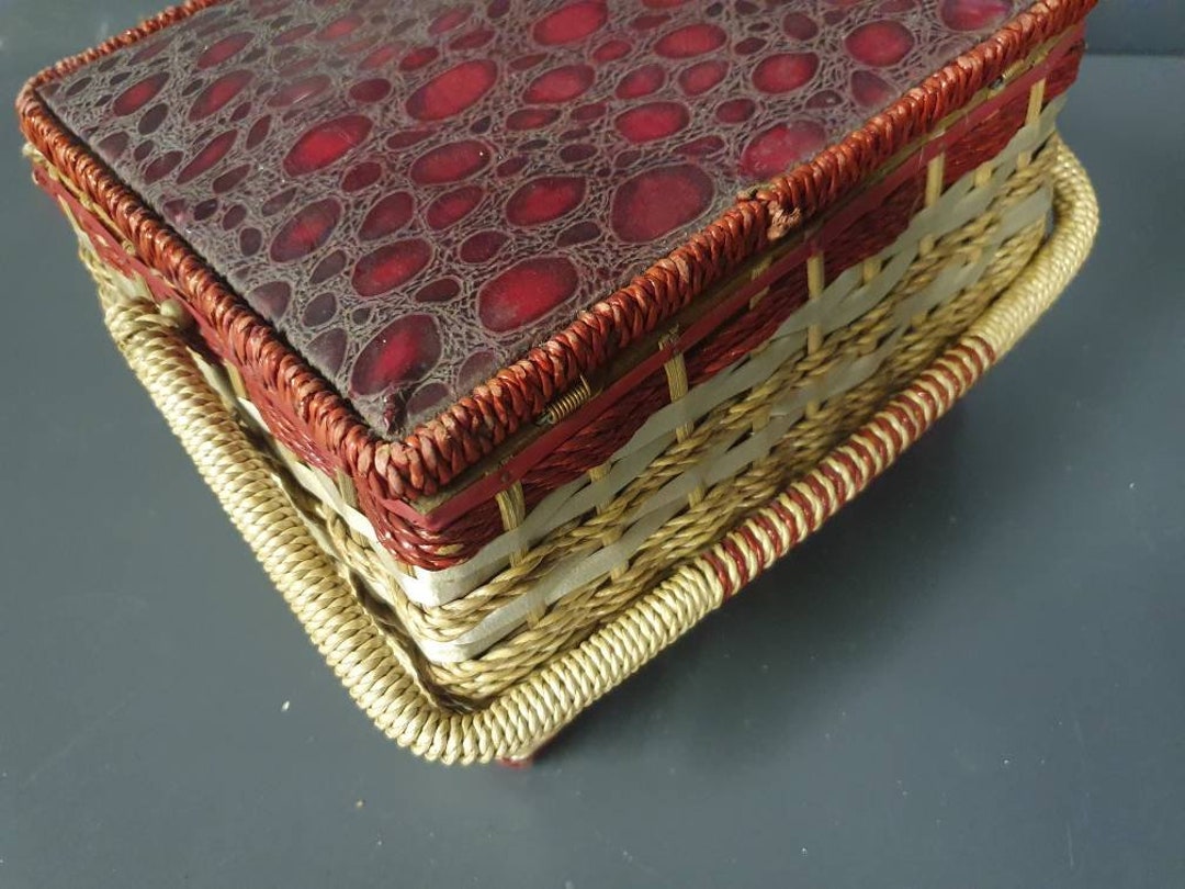 Fabulous Original 1950s Sewing Box * - Etsy