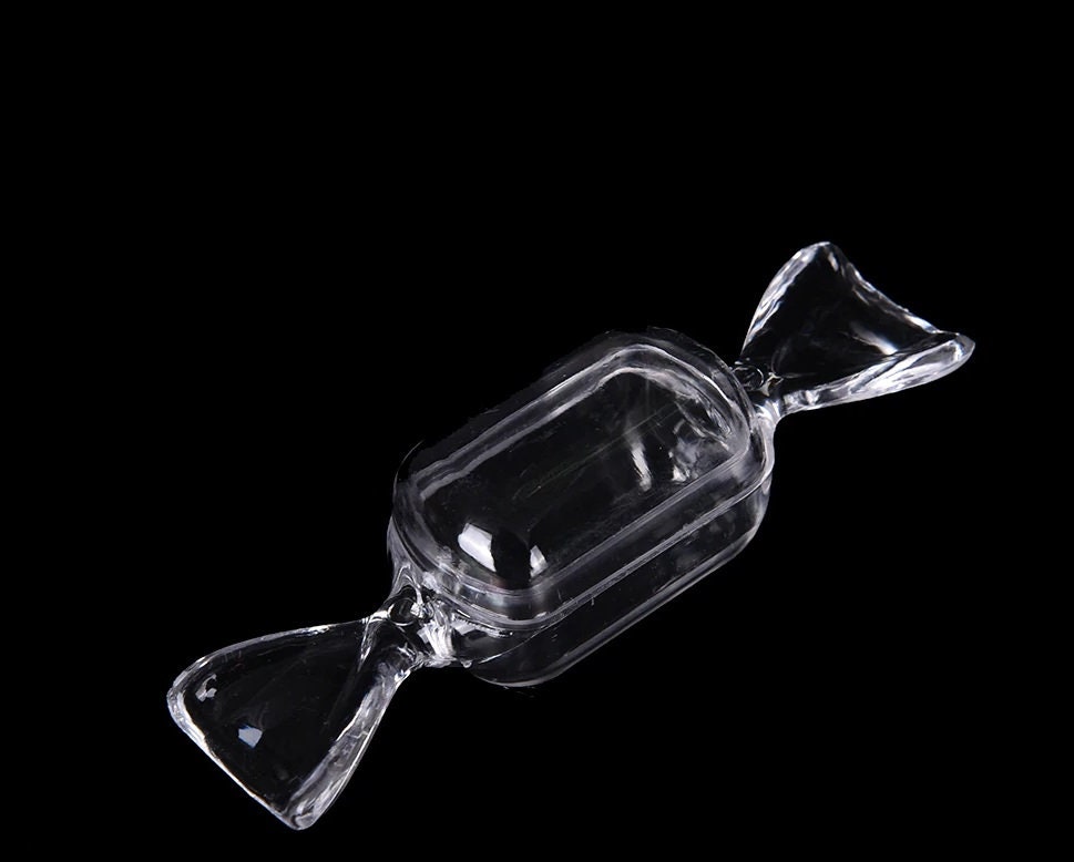10 Pieces Clear Plastic Candy Boxes - Etsy