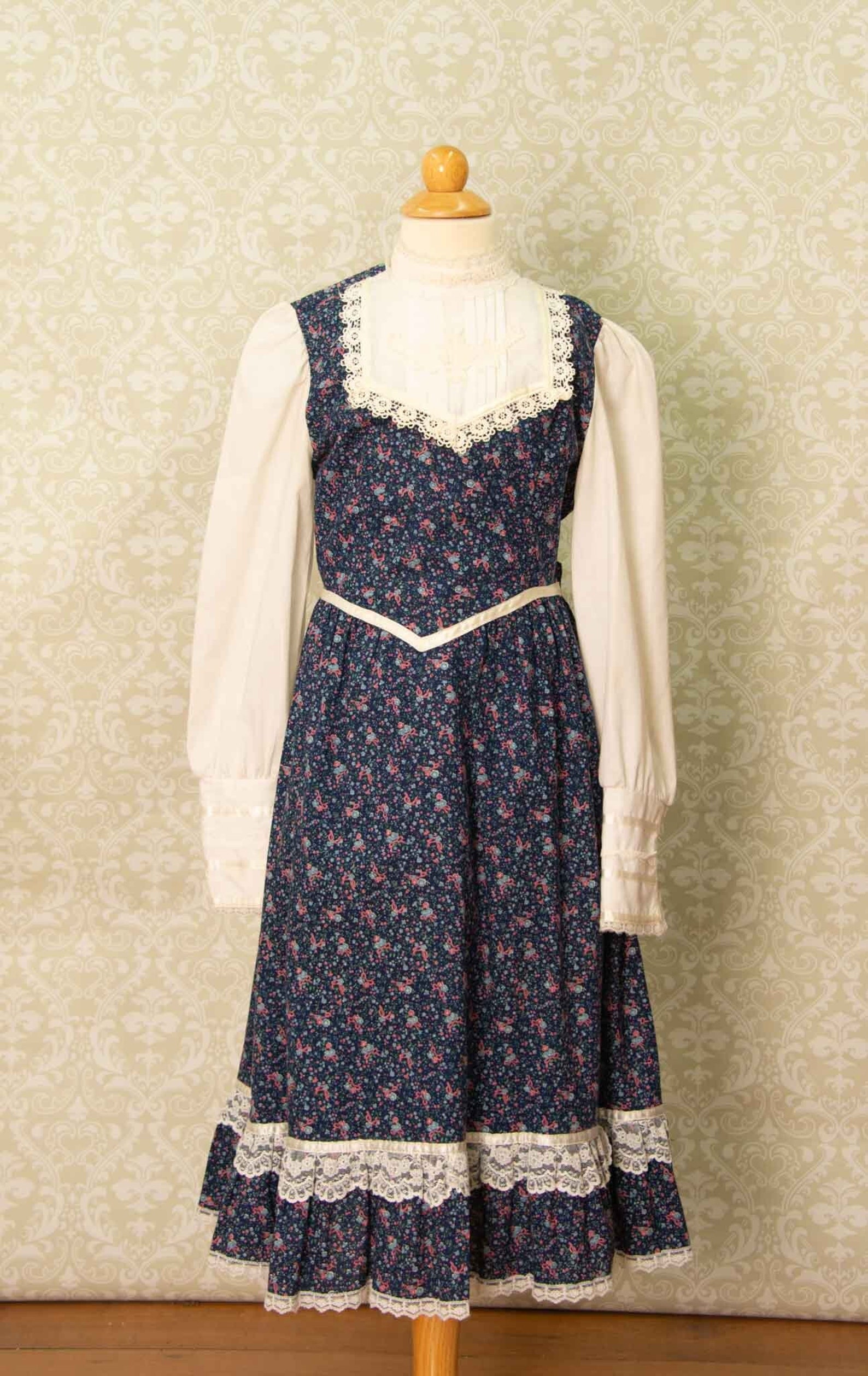 Gunne Sax Jessica Mcclintock Victorian Girls Dress - Etsy