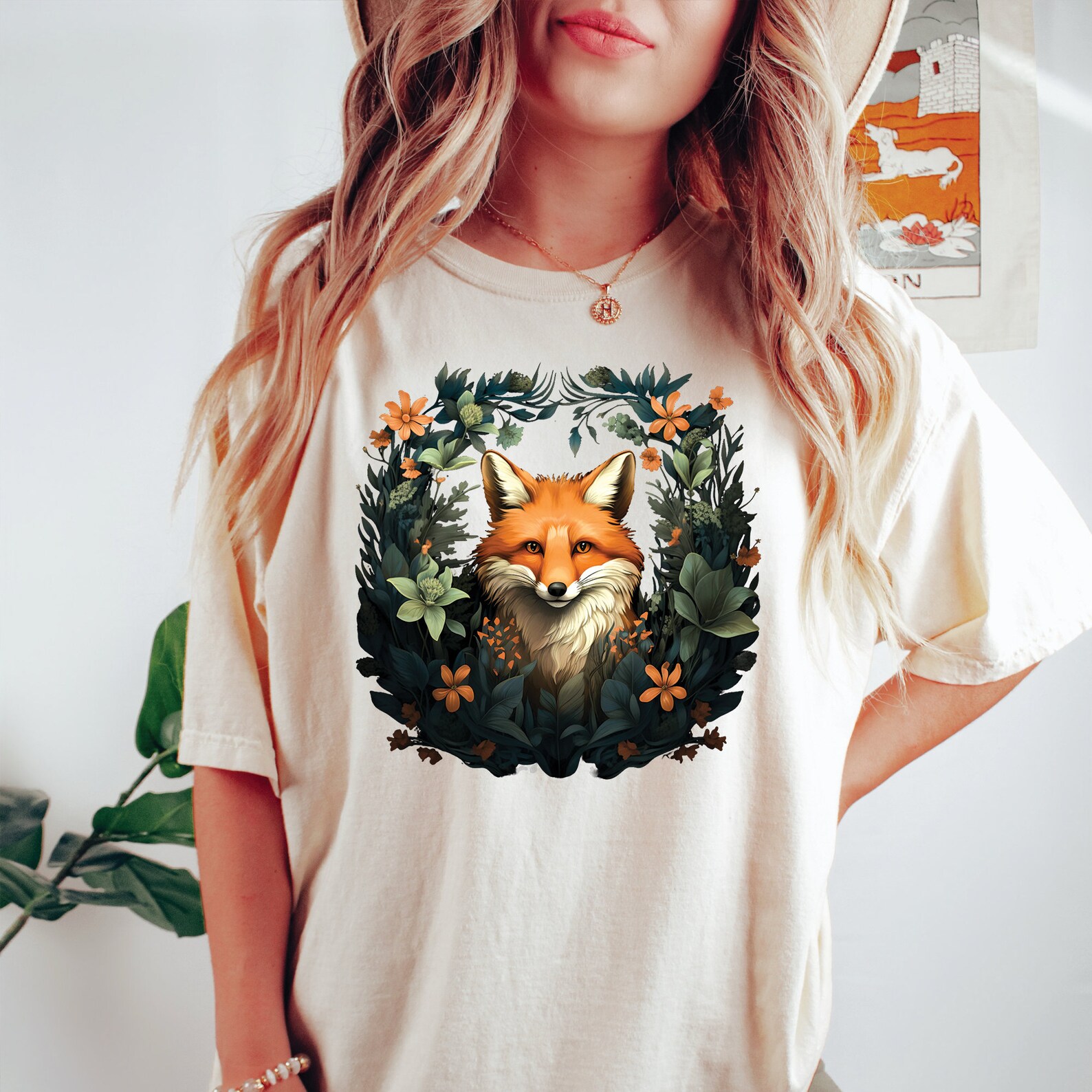 Fox Cottagecore Shirt, Forestcore, Whimsical, Goblincore T-shirt ...