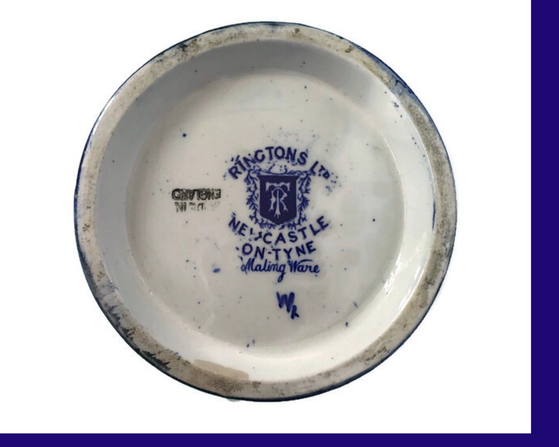 Vintage Maling Ware Ringtons Ltd. Hand-painted Ceramic Vase - Etsy