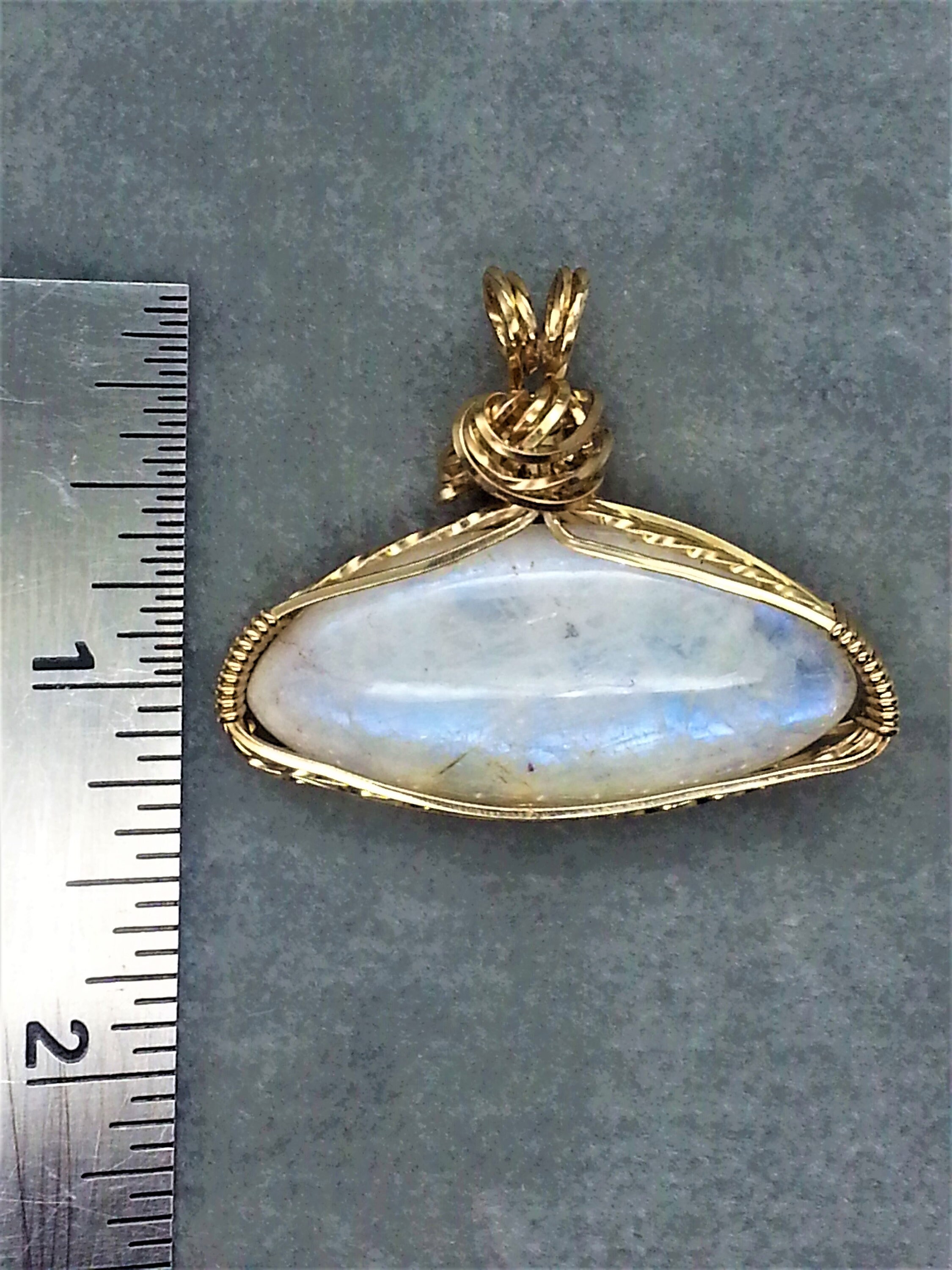 Albite Moonstone Rare Canadian Wire Wrapped Gemstone Pendant - Etsy Canada