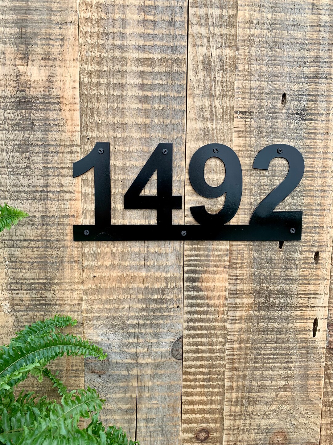 House Number, Modern House Number #006 - Etsy