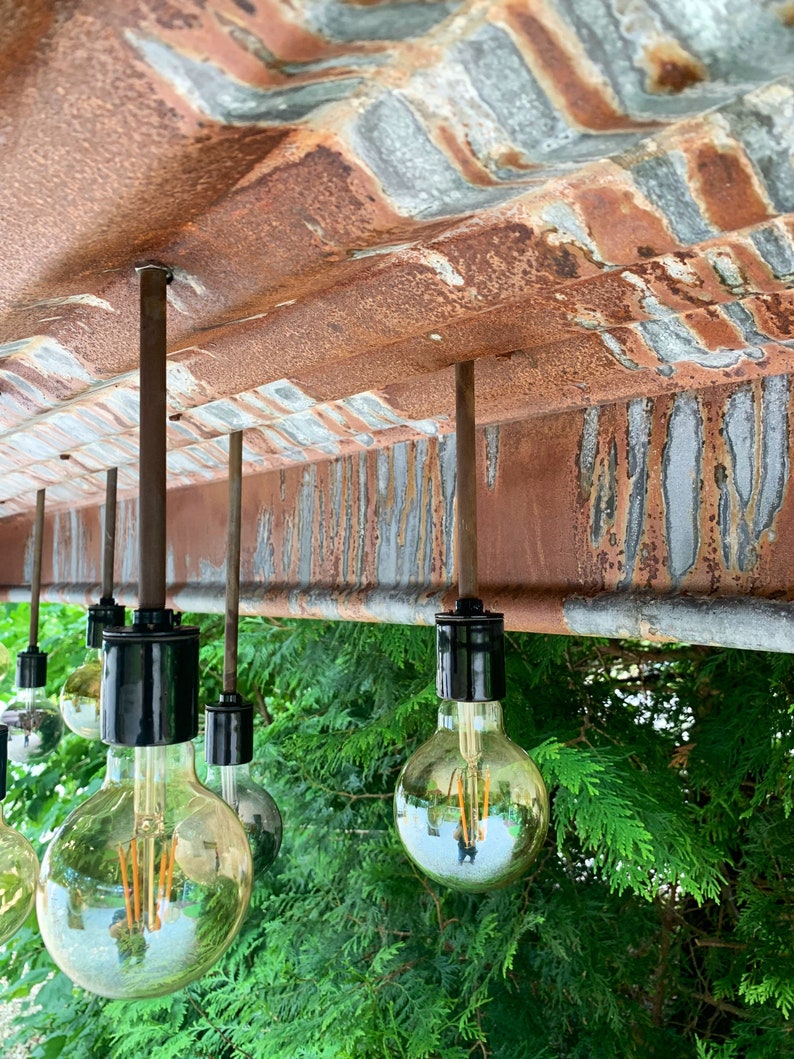 Rustic Trough Light Rustic Tank Light Farmhouse Lighting - Etsy