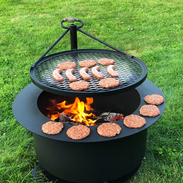 Steel Fire Pit - Etsy