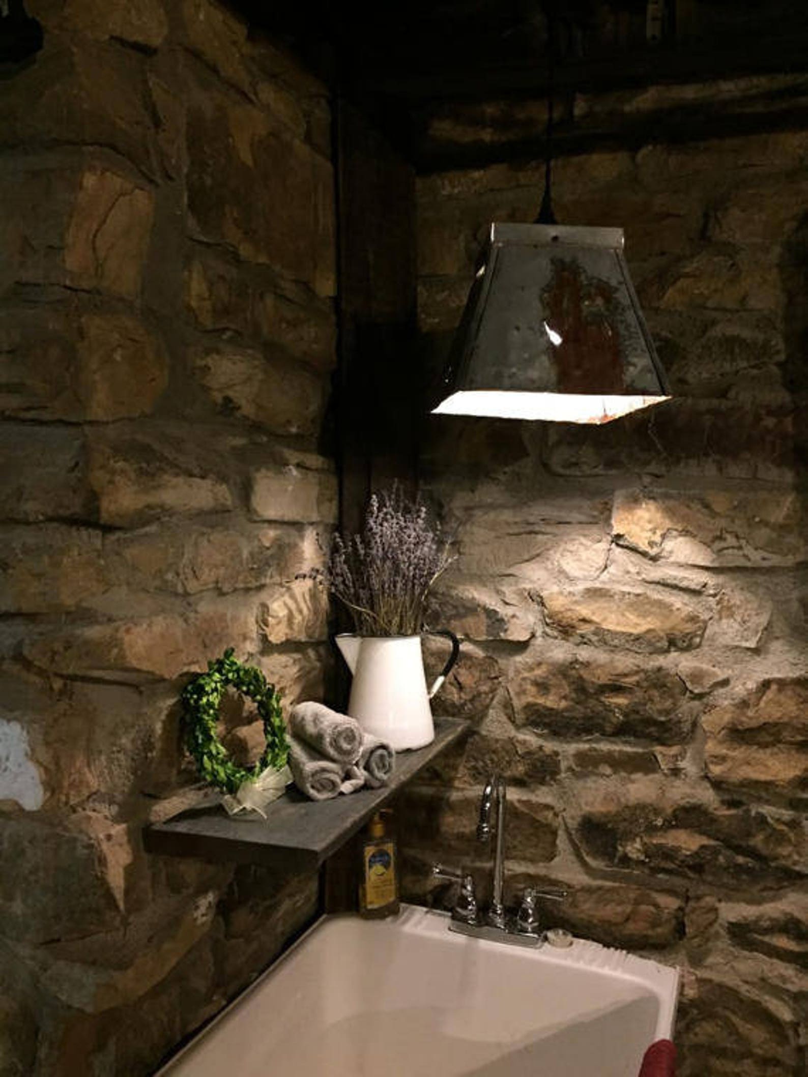 Rustic Industrial Galvanized Light - Galvanized Pendant Light W/bulbs # ...