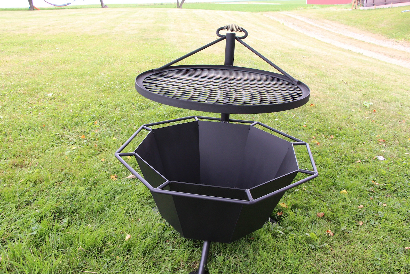Patio Fire Pit, Barbeque Pit #2416 - Etsy