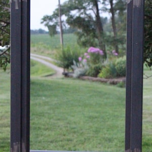 Rustic Industrial Mirror Frame #2436 - Etsy