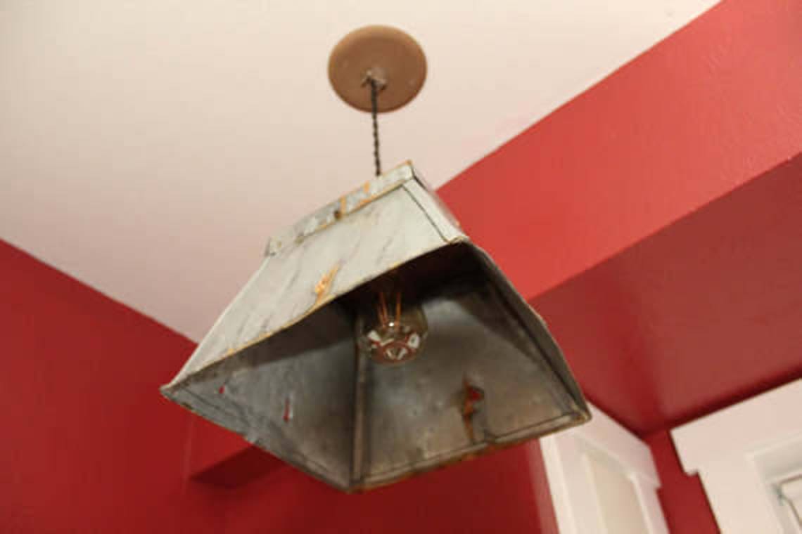 Rustic Industrial Galvanized Light - Galvanized Pendant Light W/bulbs # ...