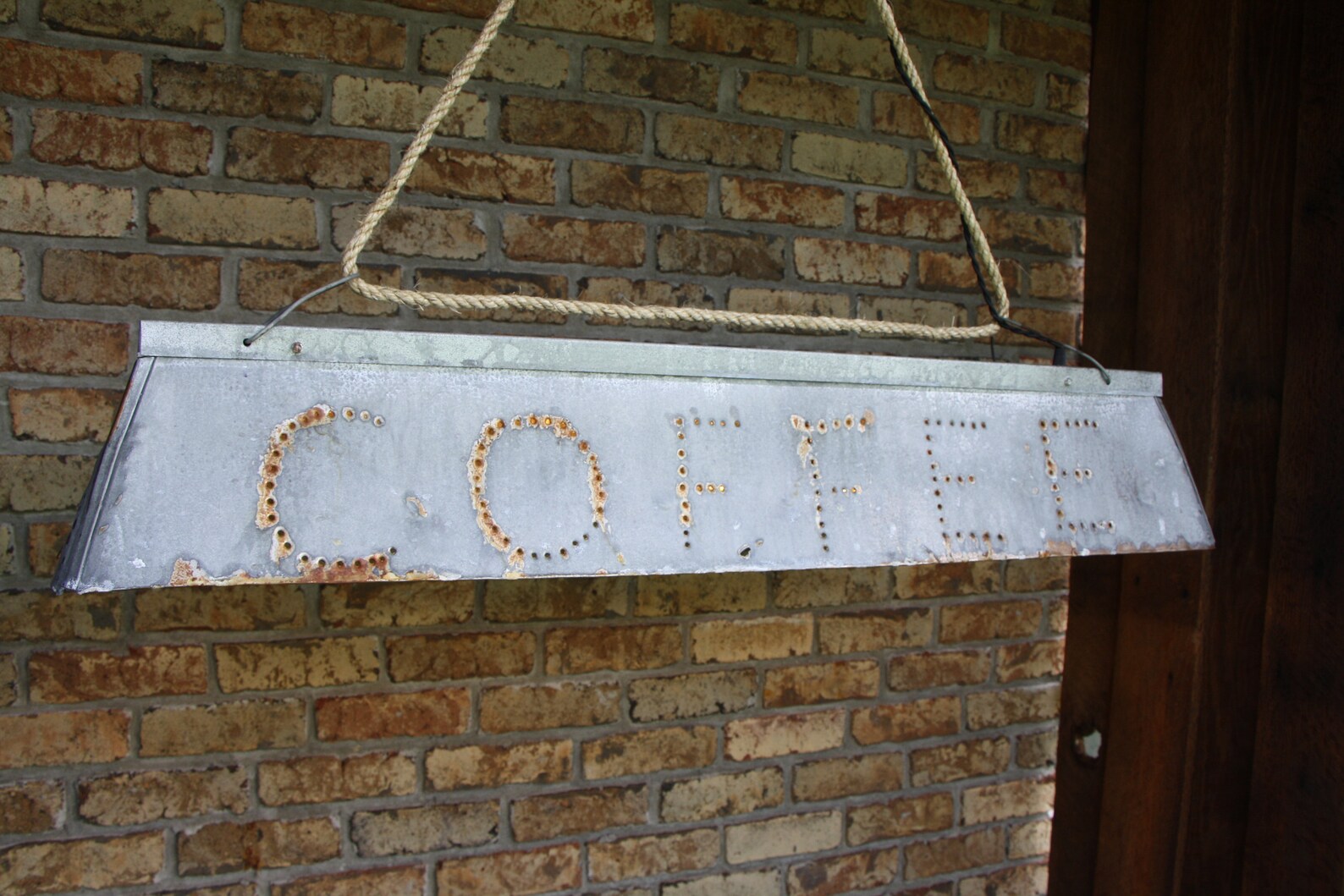 Rustic Industrial Trough Light Galvanized Light W/bulbs | Etsy