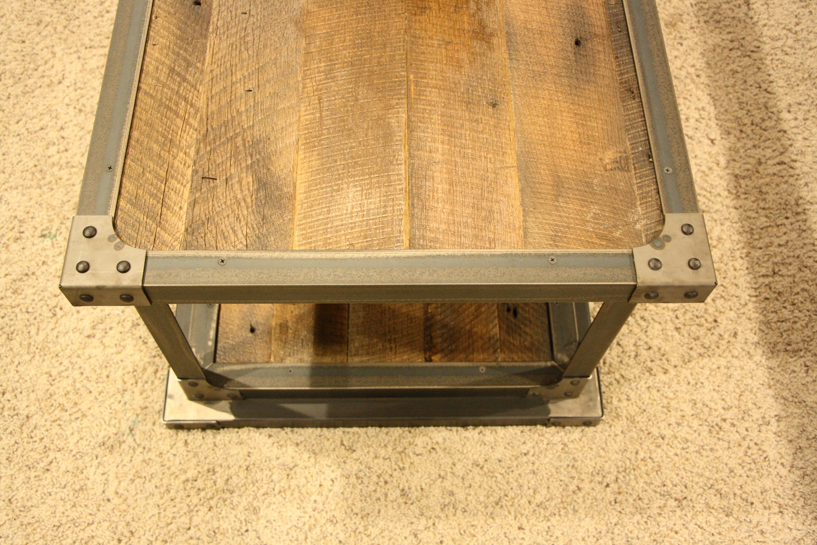Rustic Industrial Coffee Table #482418 - Etsy