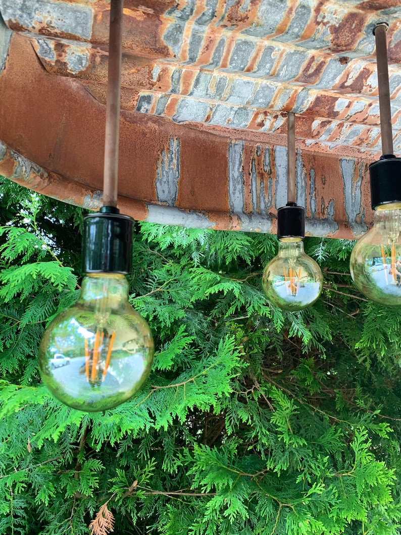 Rustic Trough Light Rustic Tank Light Farmhouse Lighting - Etsy