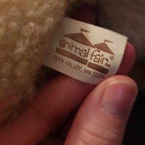 Vintage 1970s Animal Fair Plush Dog Retro Toy - Etsy