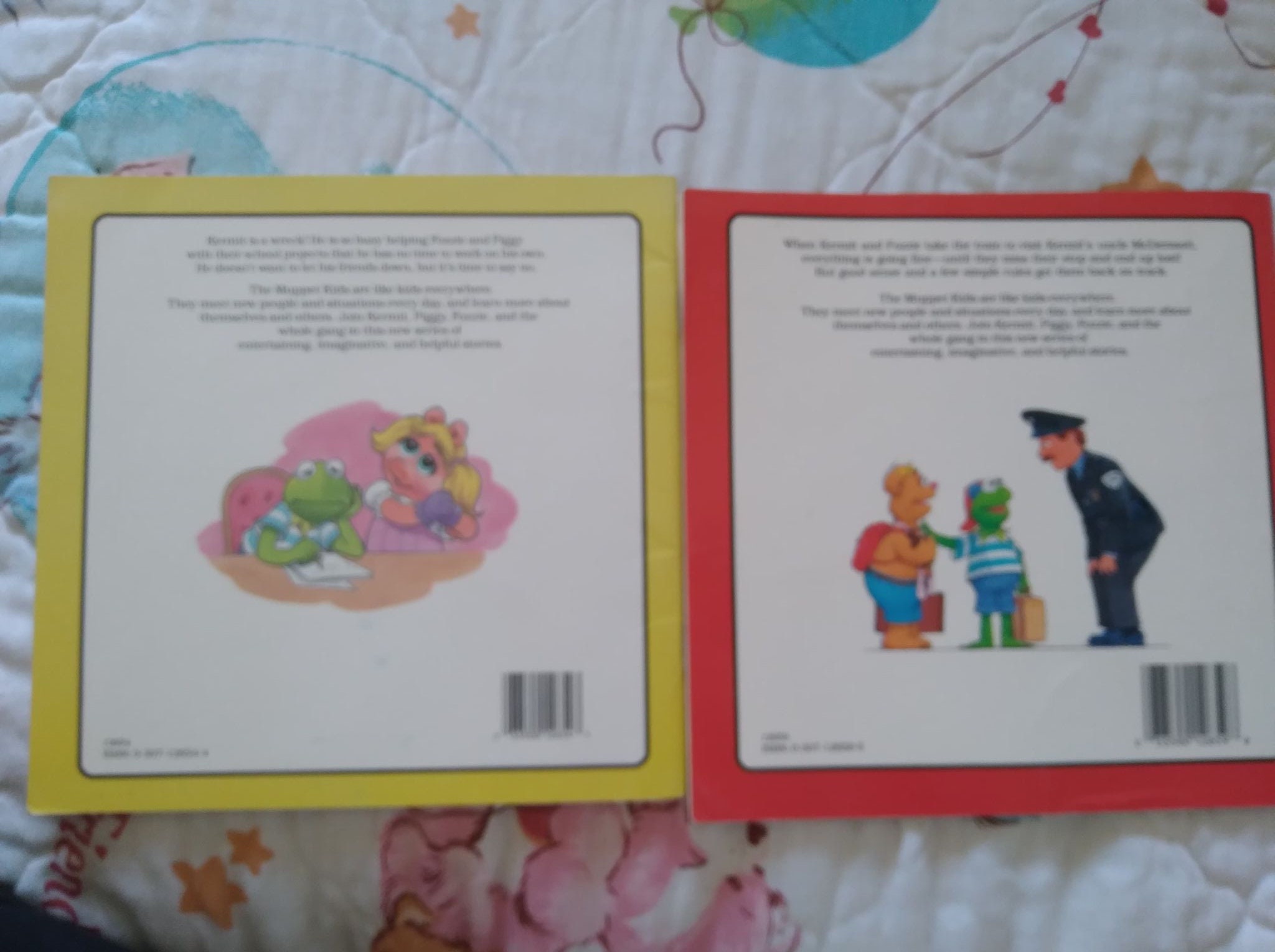 2 Muppet Kids Babies Book 80s Jim Henson - Etsy