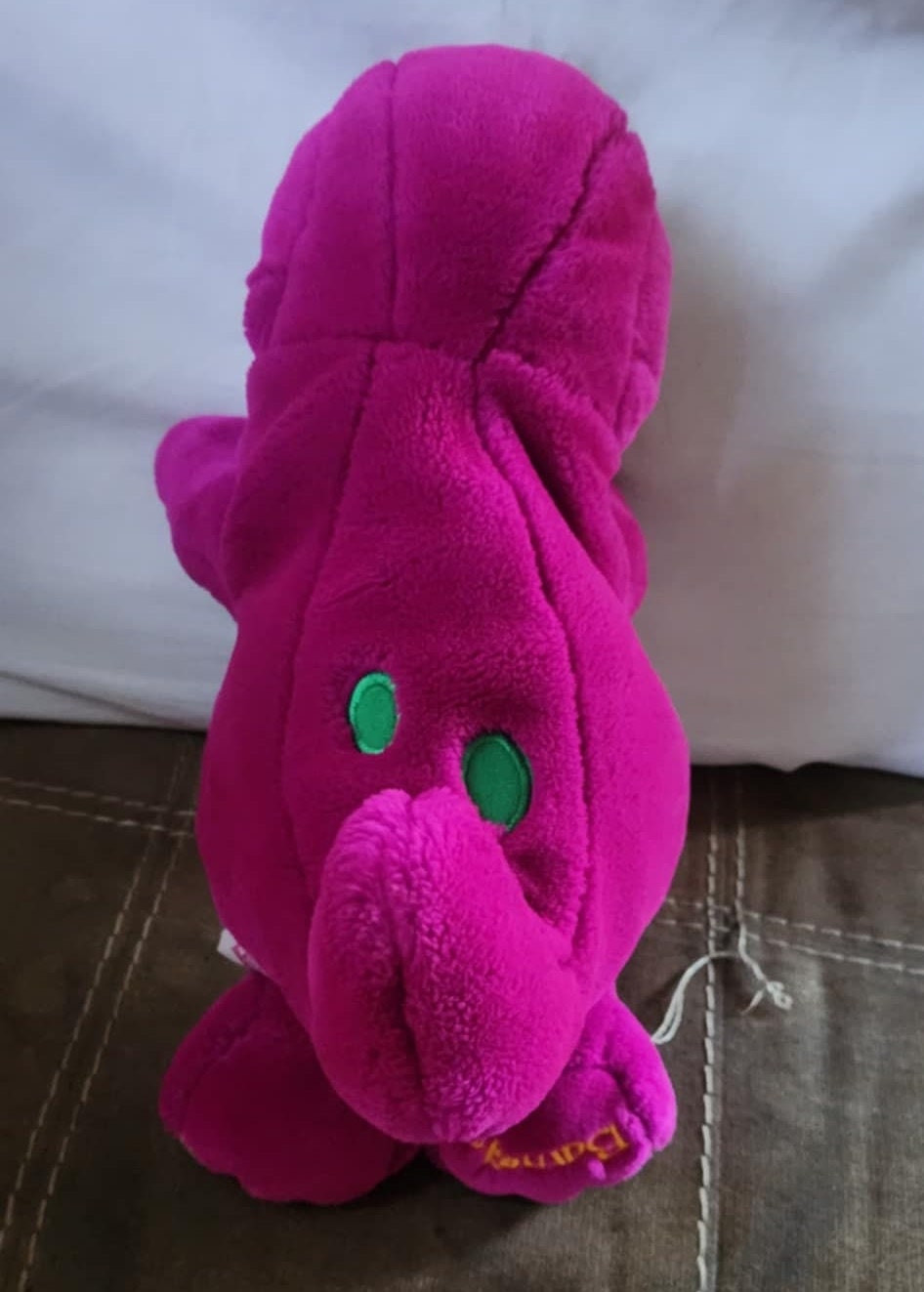Vintage 1992 Dakin Plush Barney Hand Puppet Toy - Etsy
