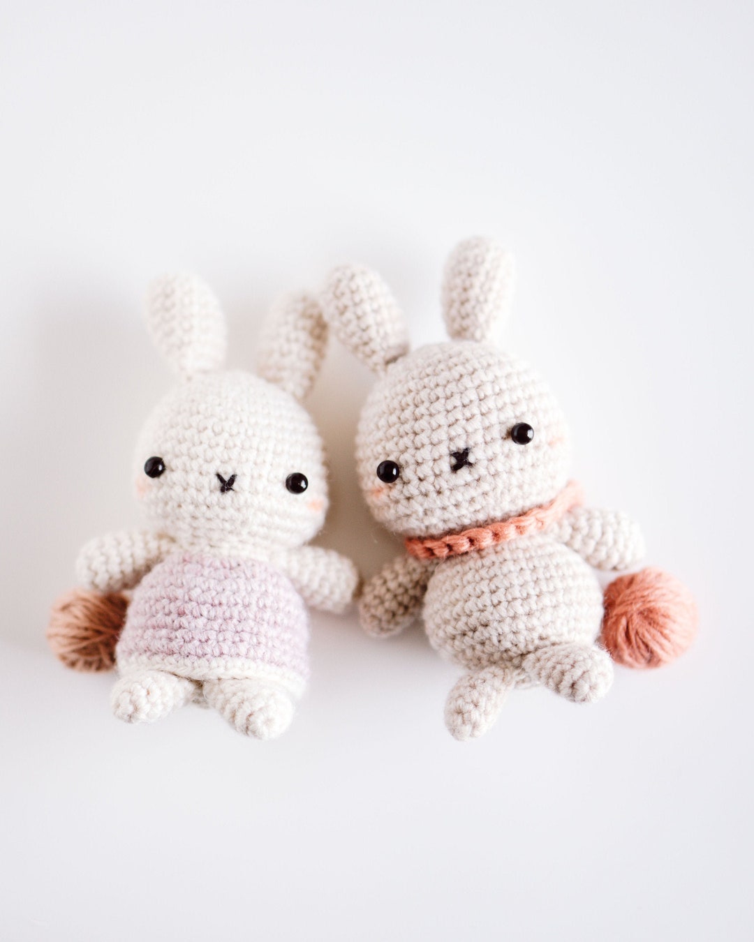 Seamless Crochet : Momo the Bunny Amigurumi Pattern, Easter Bunny, PDF ...