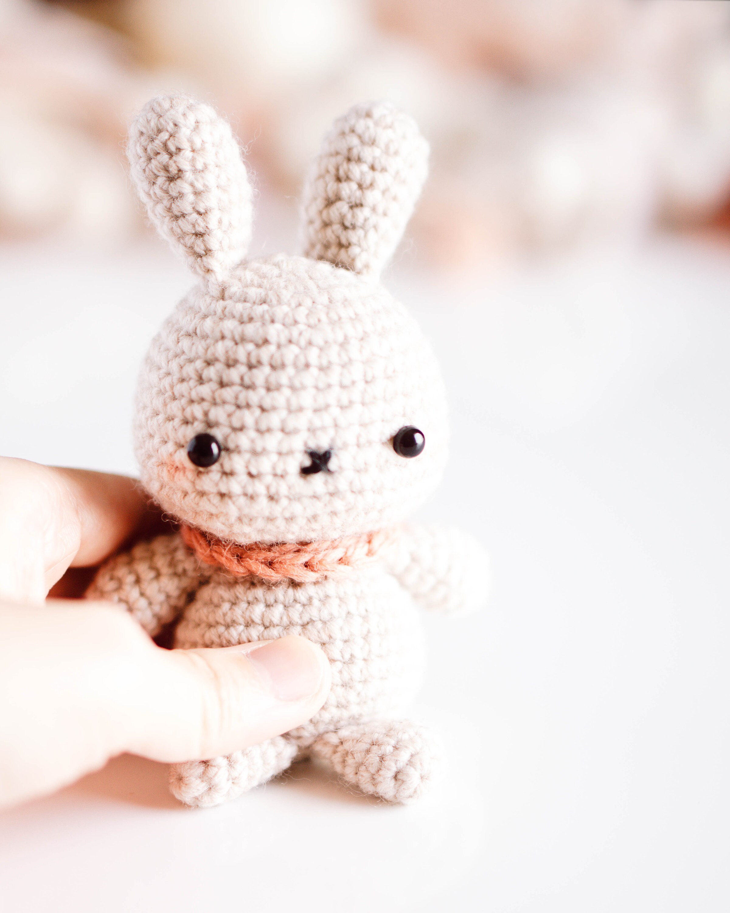 Seamless Crochet : Momo the Bunny Amigurumi Pattern Easter - Etsy