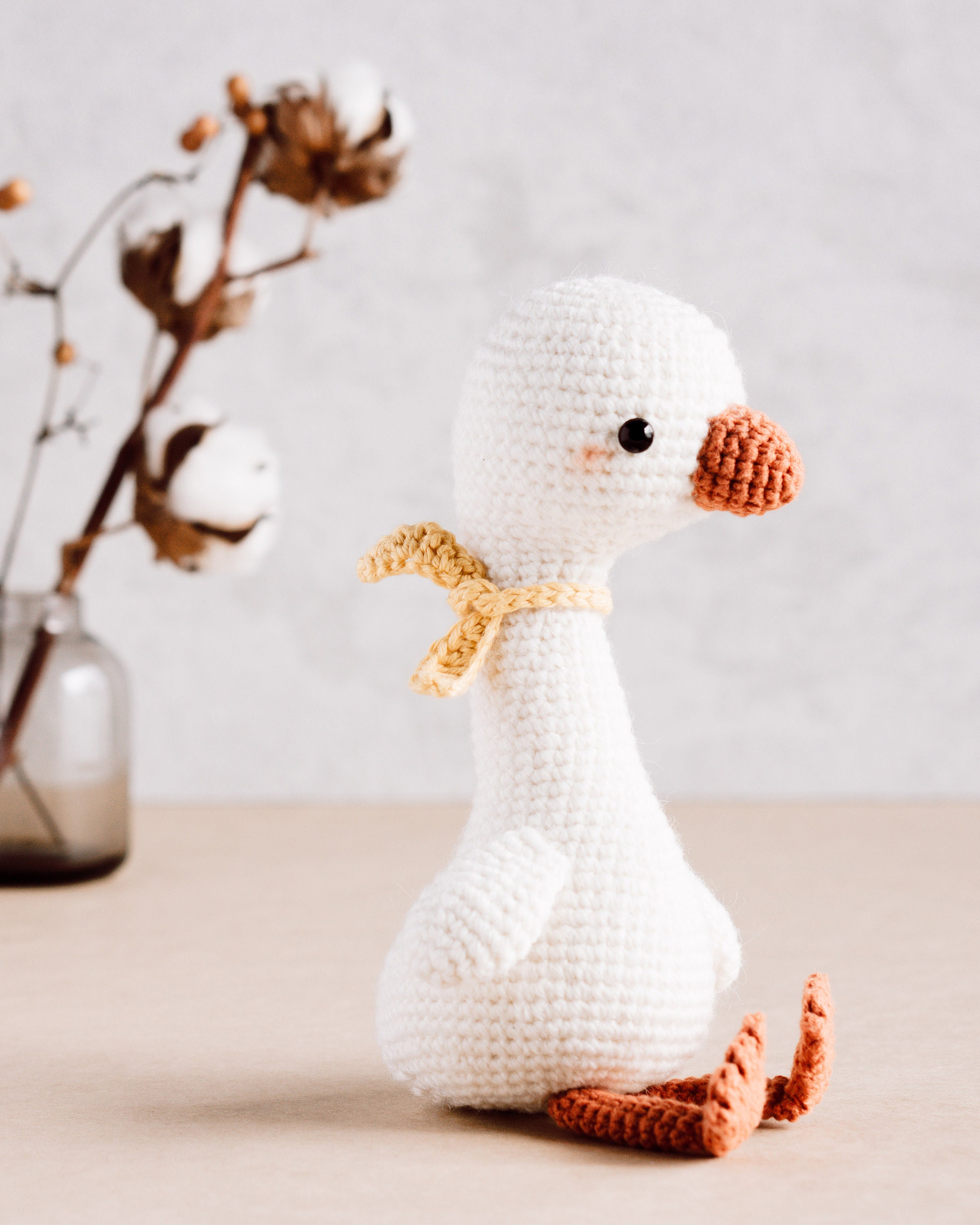 Goose Crochet Pattern: Elise the Goose Amigurumi PDF Goose - Etsy