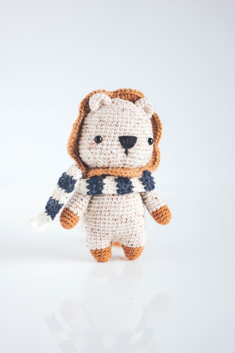 Amigurumi crochet pattern : Ian The Lion Amigurumi PDF | Etsy