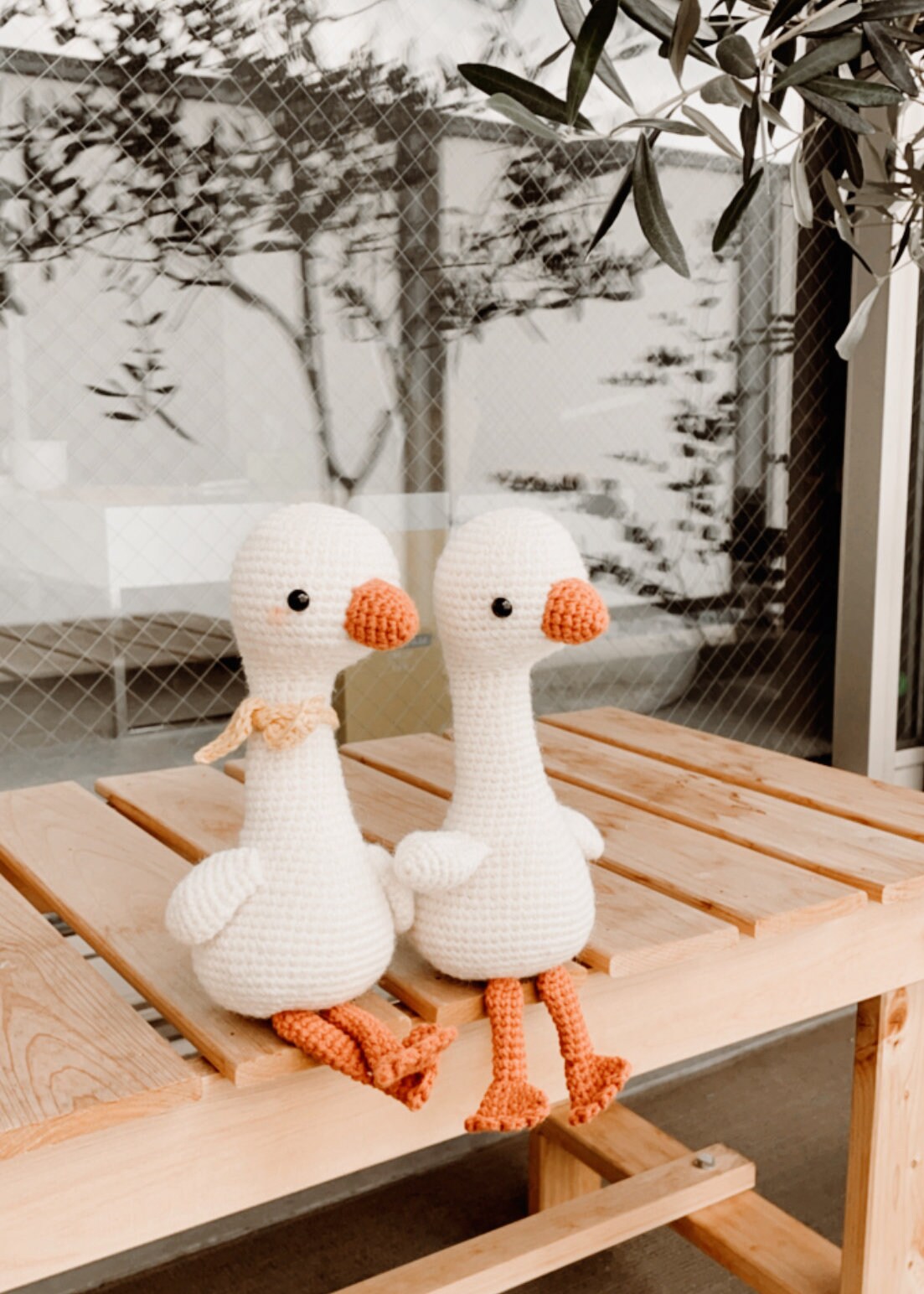 Goose Crochet Pattern: Elise the Goose Amigurumi PDF Goose | Etsy