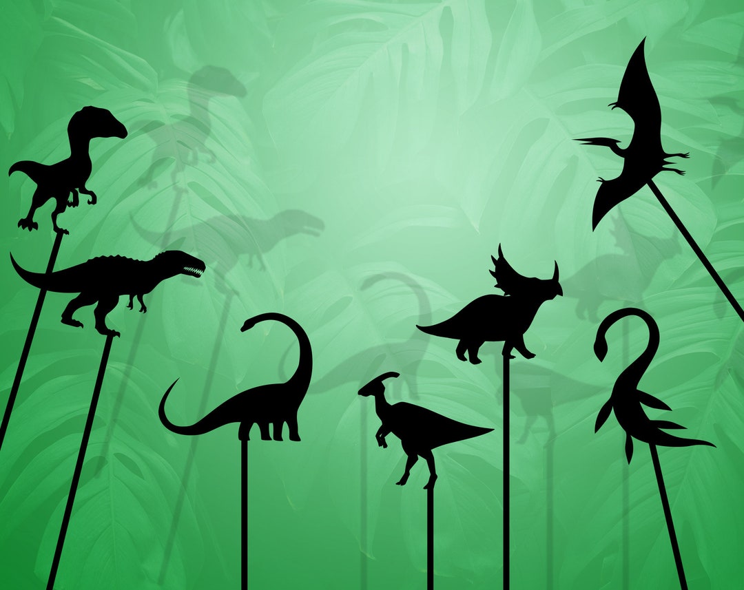 Shadow Puppet / Chinese Shadows Dinosaur Theme Set / Dinosaur Themed ...