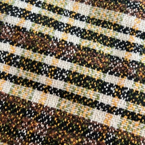 Vintage Tweed Material, 1970s Retro Plaid Cushion Covers - Etsy