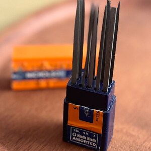 Vintage Swiss Pattern Files, O Handle Needle Assorted, Set of 12 ...