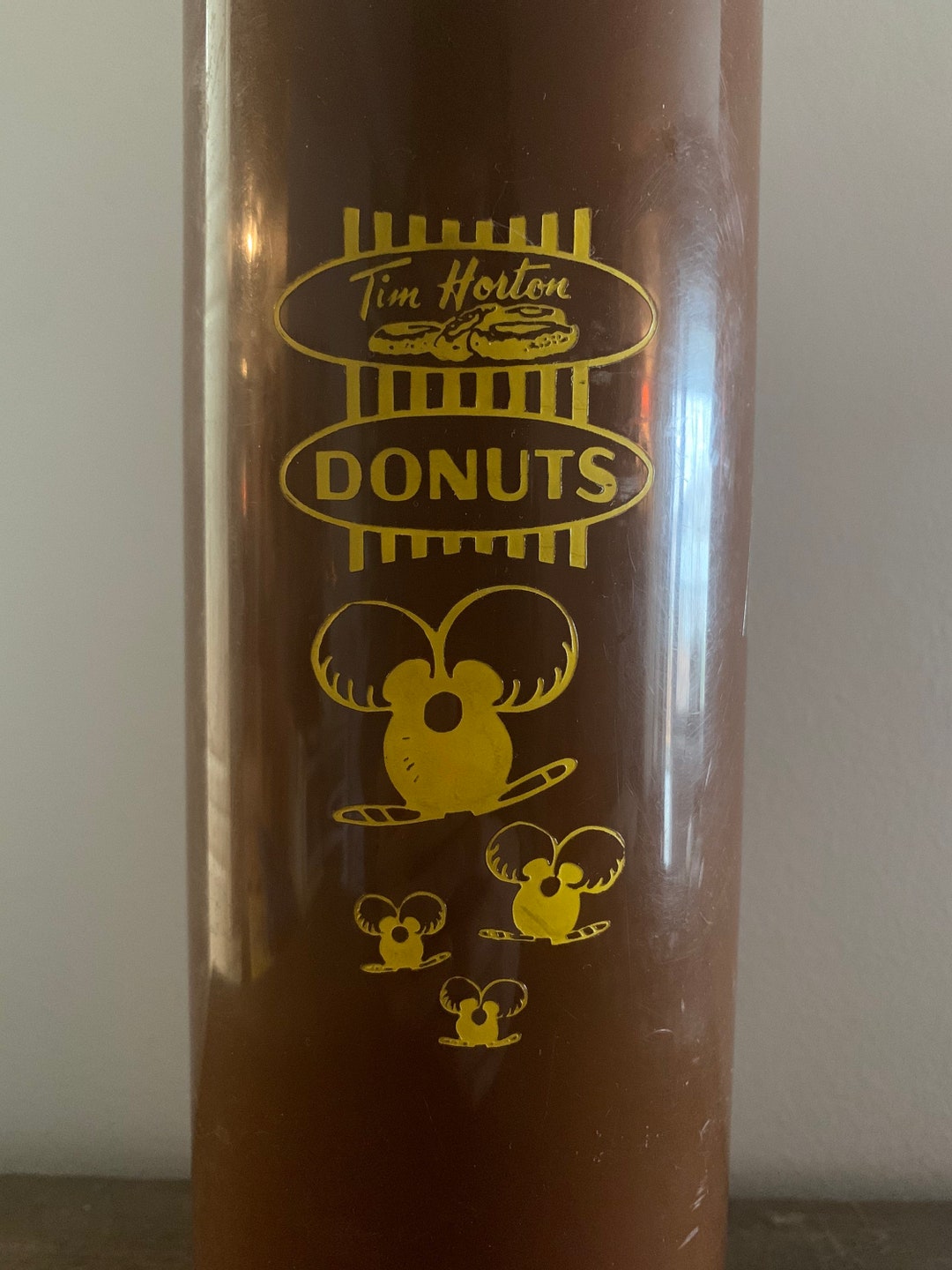 Vintage Brown Plastic Tim Hortons Thermos, Canadian Thermos Products - Etsy