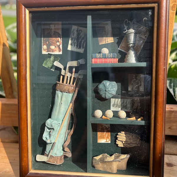 Golf Shadow Box - Etsy