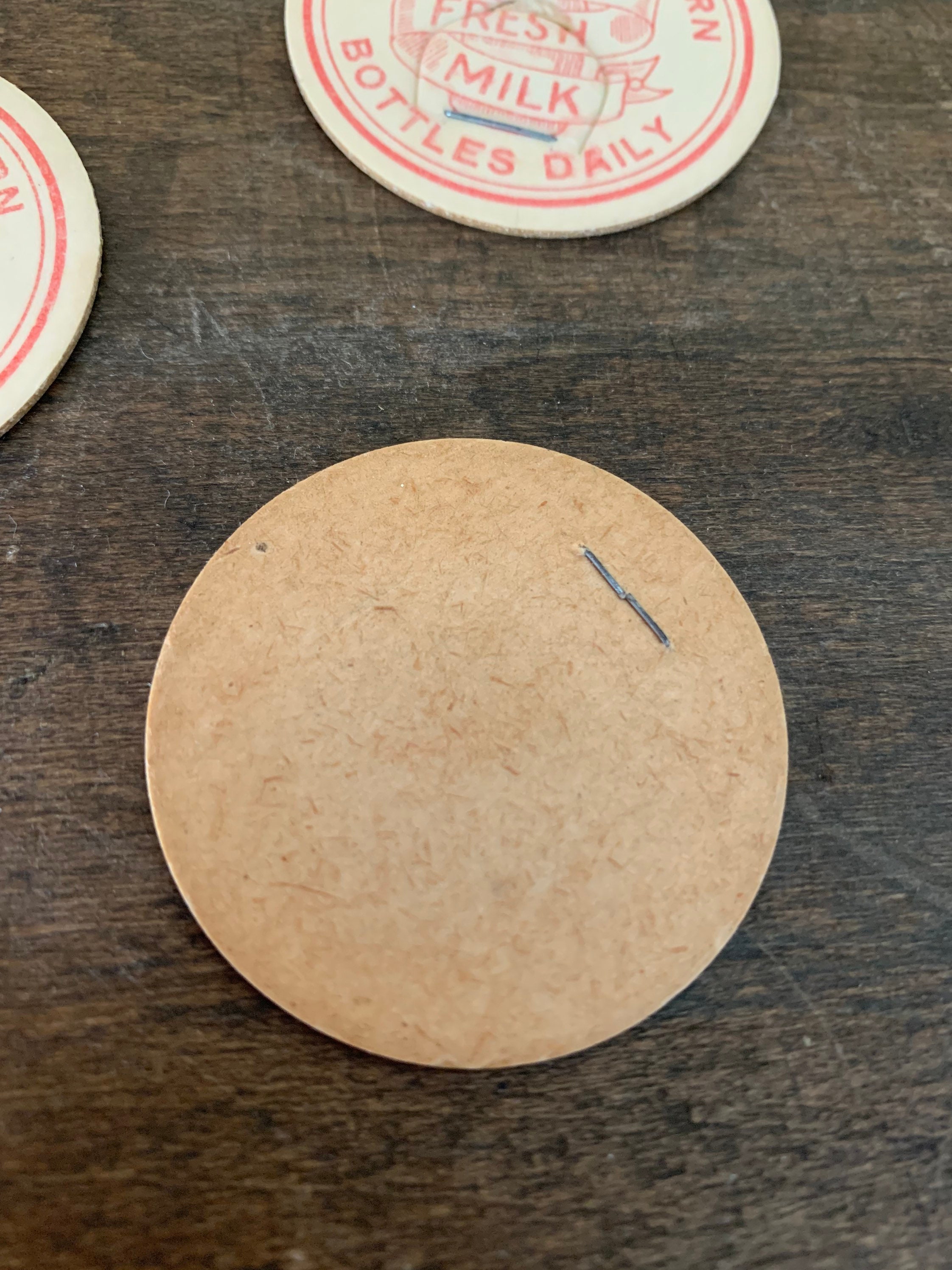 Vintage Milk Bottle Tabs Pure Fresh Milk Wash and Return - Etsy