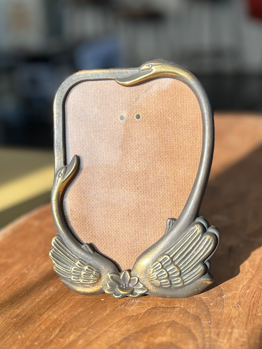 Vintage Art Deco Swan Picture Frame - Etsy