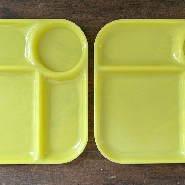 Plastic Yellow Plates - Etsy