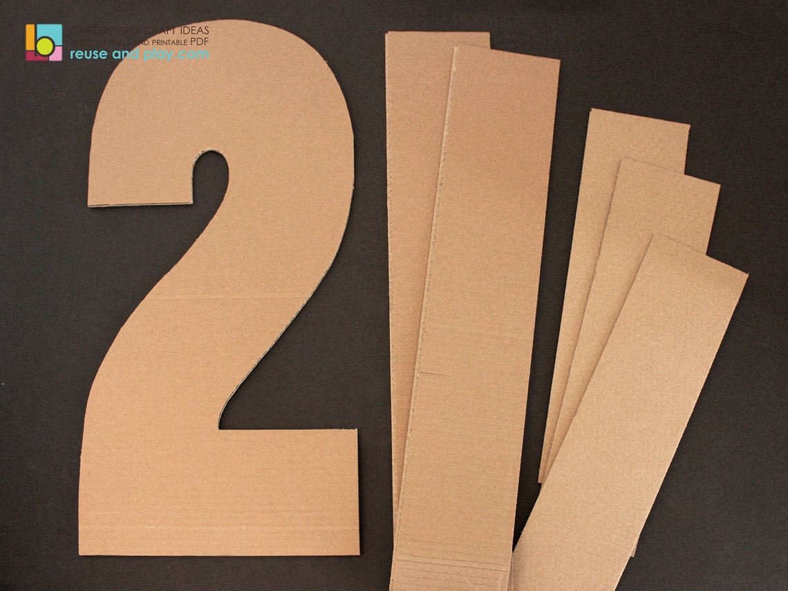 Huge Birthday Numbers TEMPLATES 0-9 42in | Etsy Canada