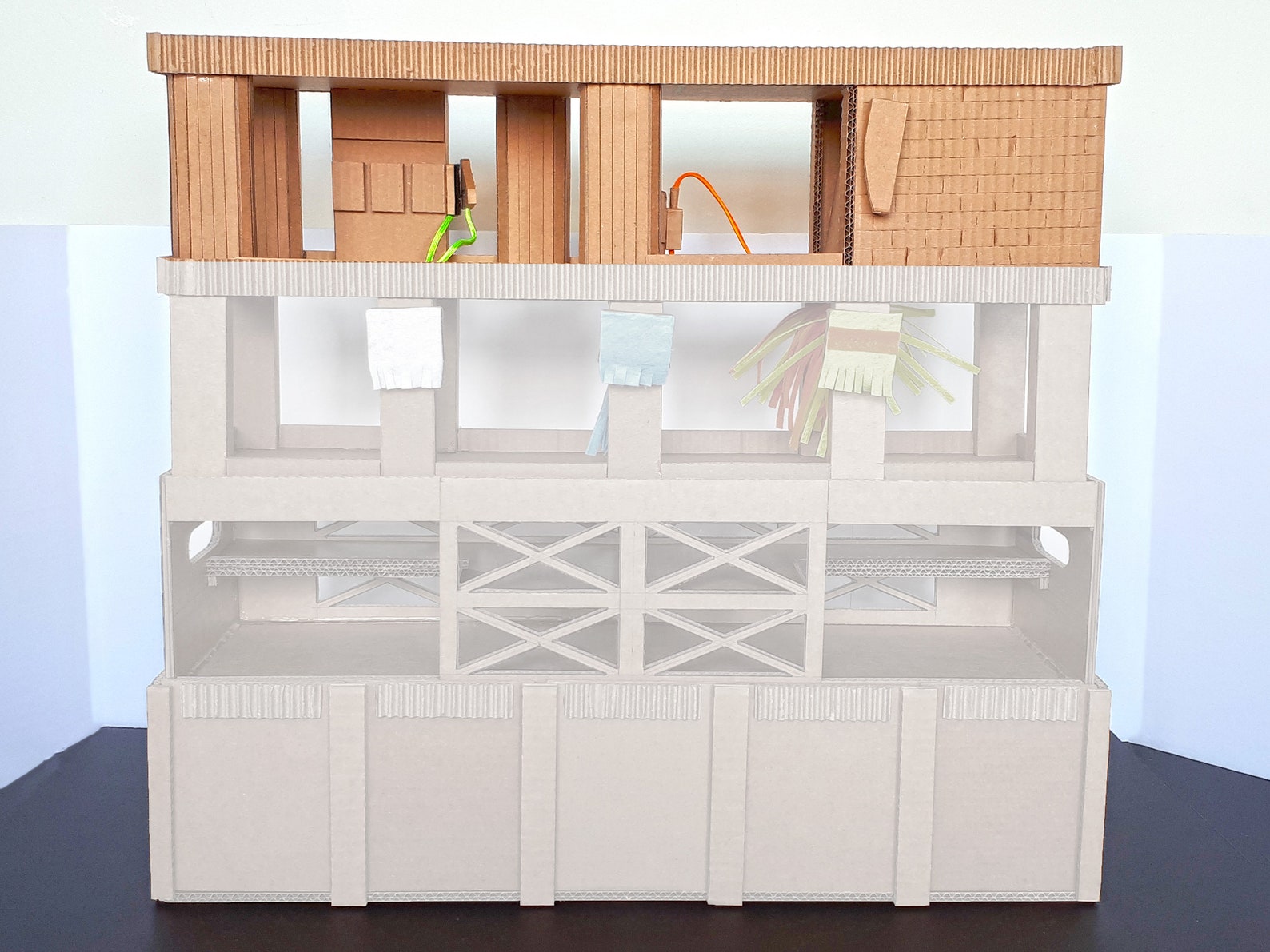 Cardboard Car Garage and Gas Station DIY Tutorial - Etsy