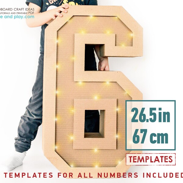 Light up Number Kits - Etsy UK