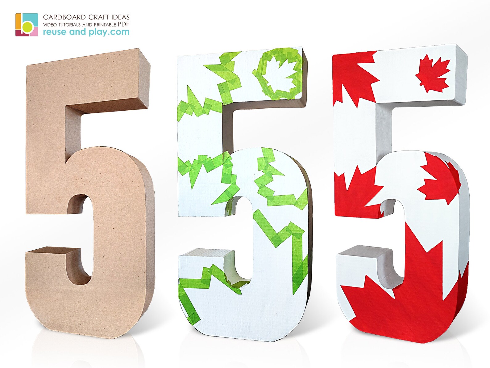 Big Birthday Numbers TEMPLATE 12in - Etsy