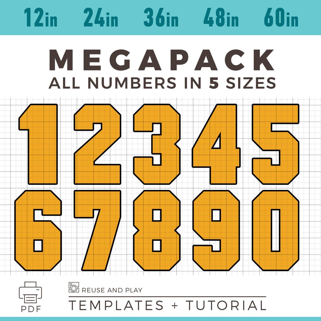 Numbers TEMPLATES MEGA PACK - Etsy