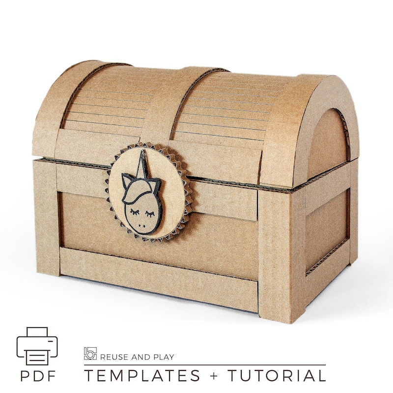 Cardboard Lock Boxes - Etsy