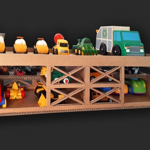 Cardboard Car Parking - Etsy