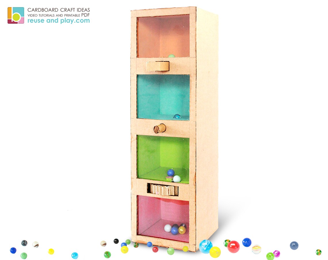 Marble Ball Challenge Game DIY Printable Tutorial - Etsy