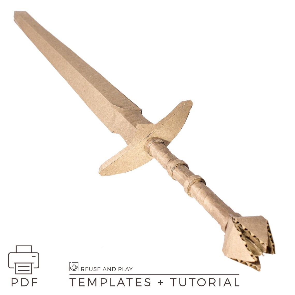 Long Sword TEMPLATES - Etsy