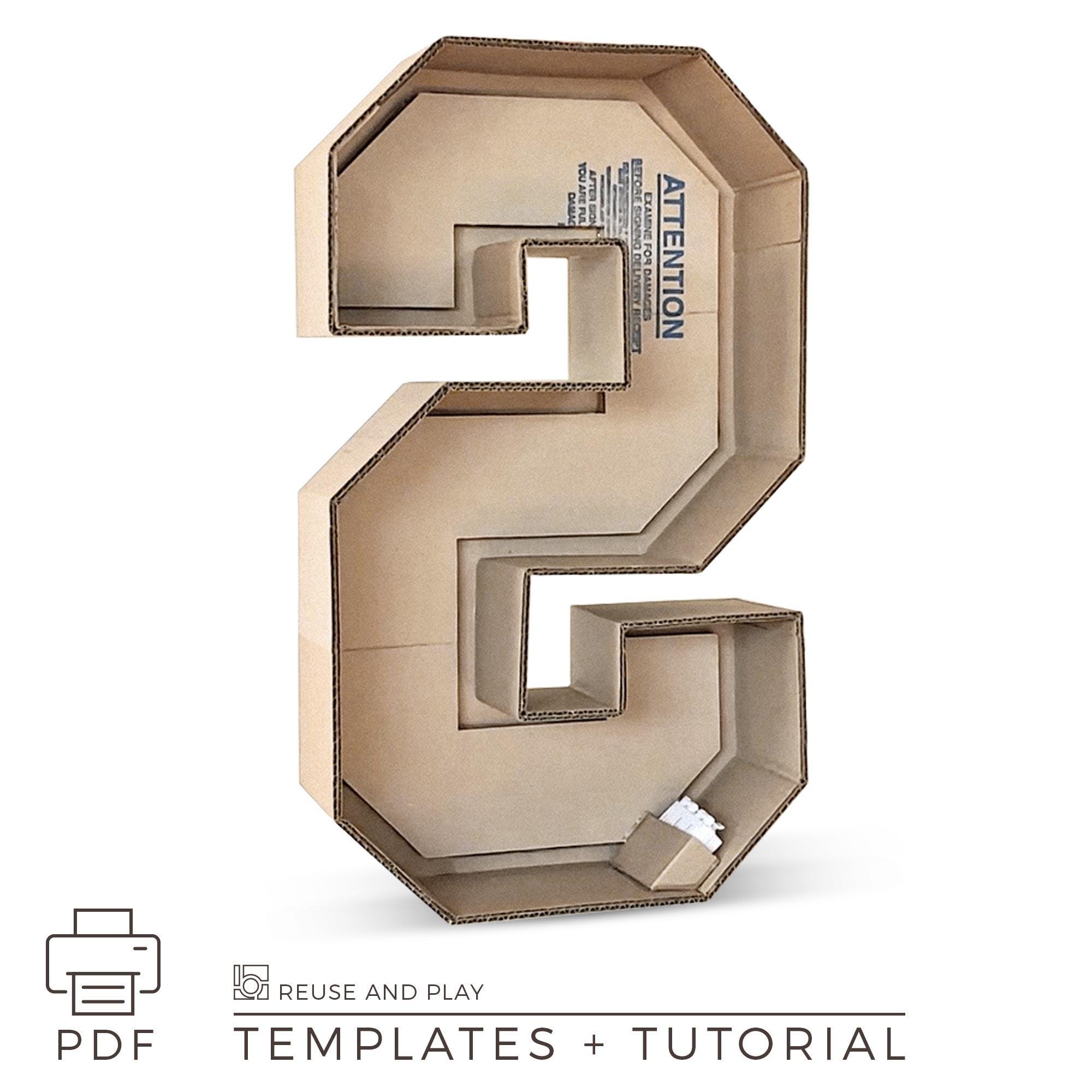 Jumbo Light up Letters TEMPLATES, A-Z | 60in - Etsy