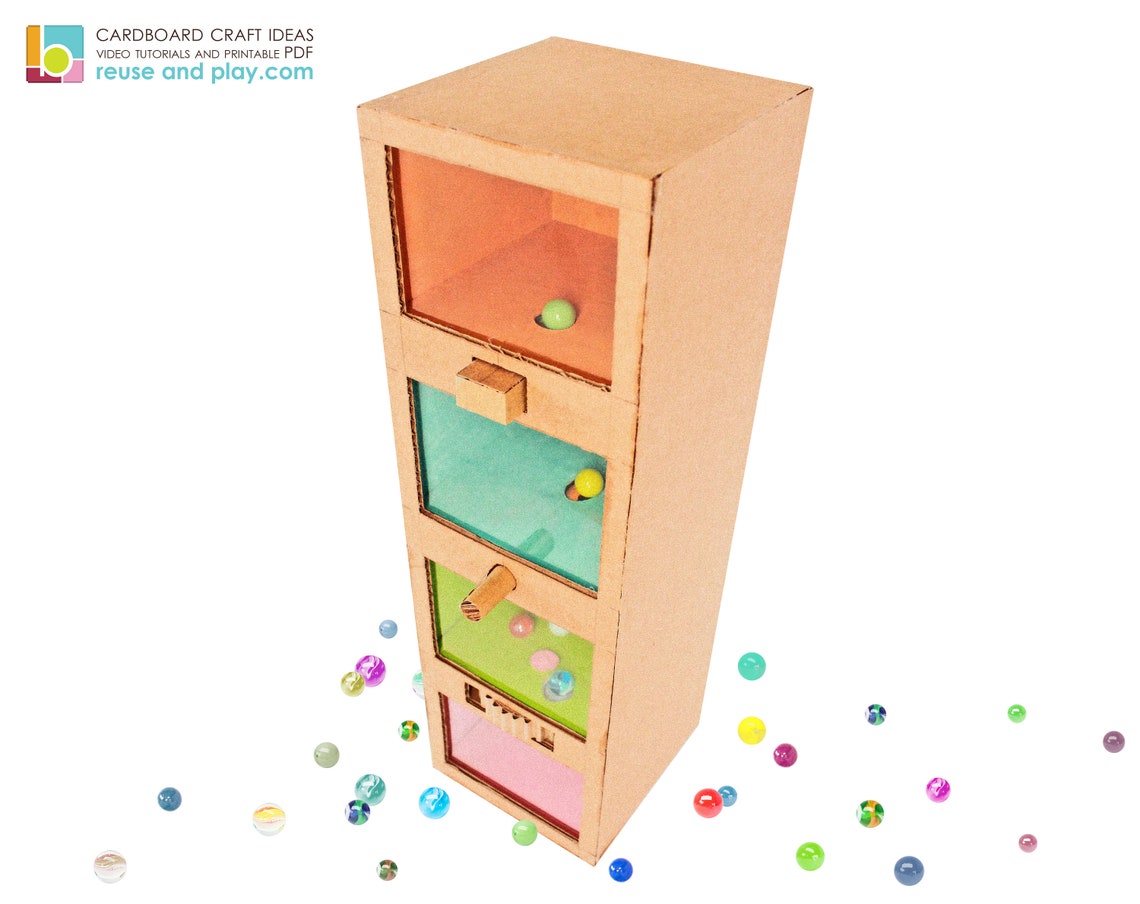 Marble Ball Challenge Game DIY Printable Tutorial | Etsy