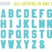 Jumbo Light up Letters TEMPLATES A-Z 60in (Download Now) - Etsy