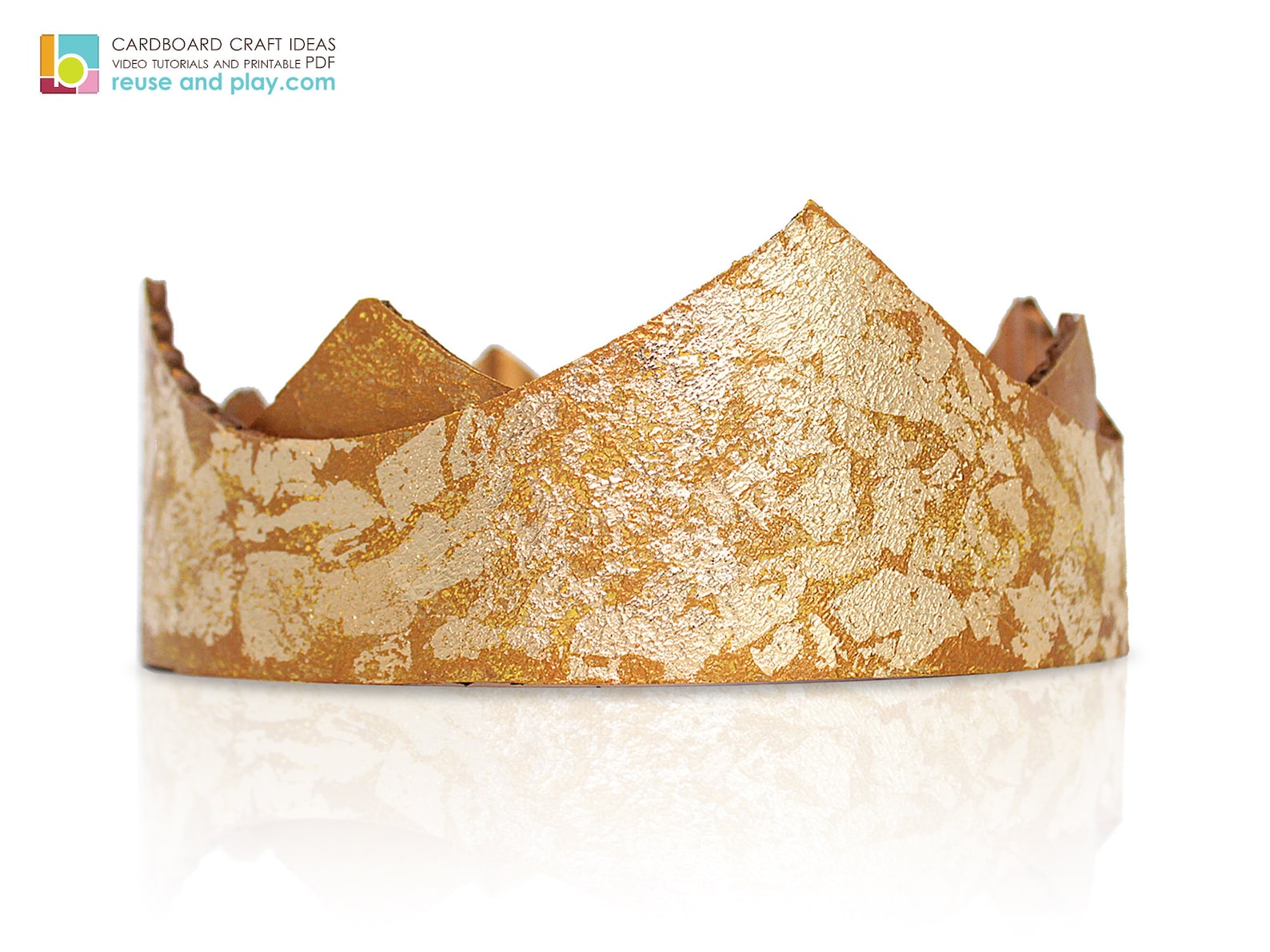 Cardboard Crown TEMPLATE - Etsy