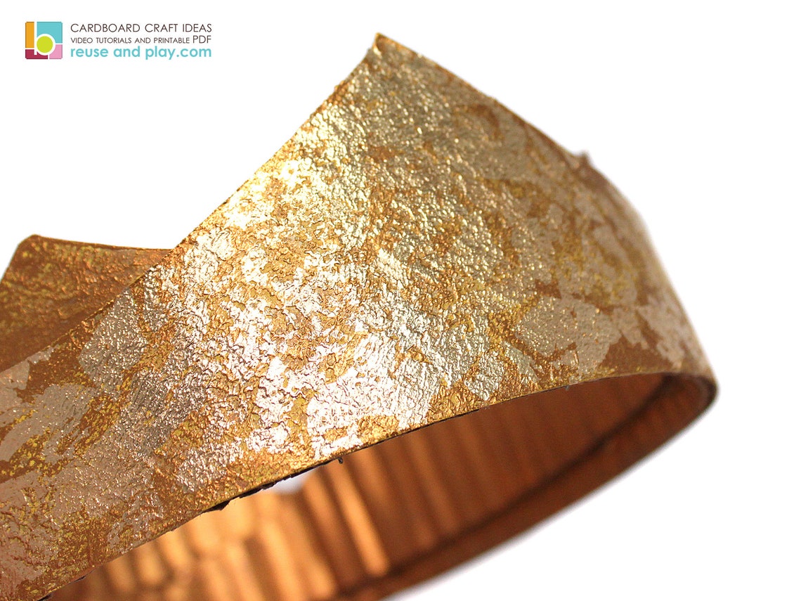 Cardboard Crown TEMPLATE - Etsy