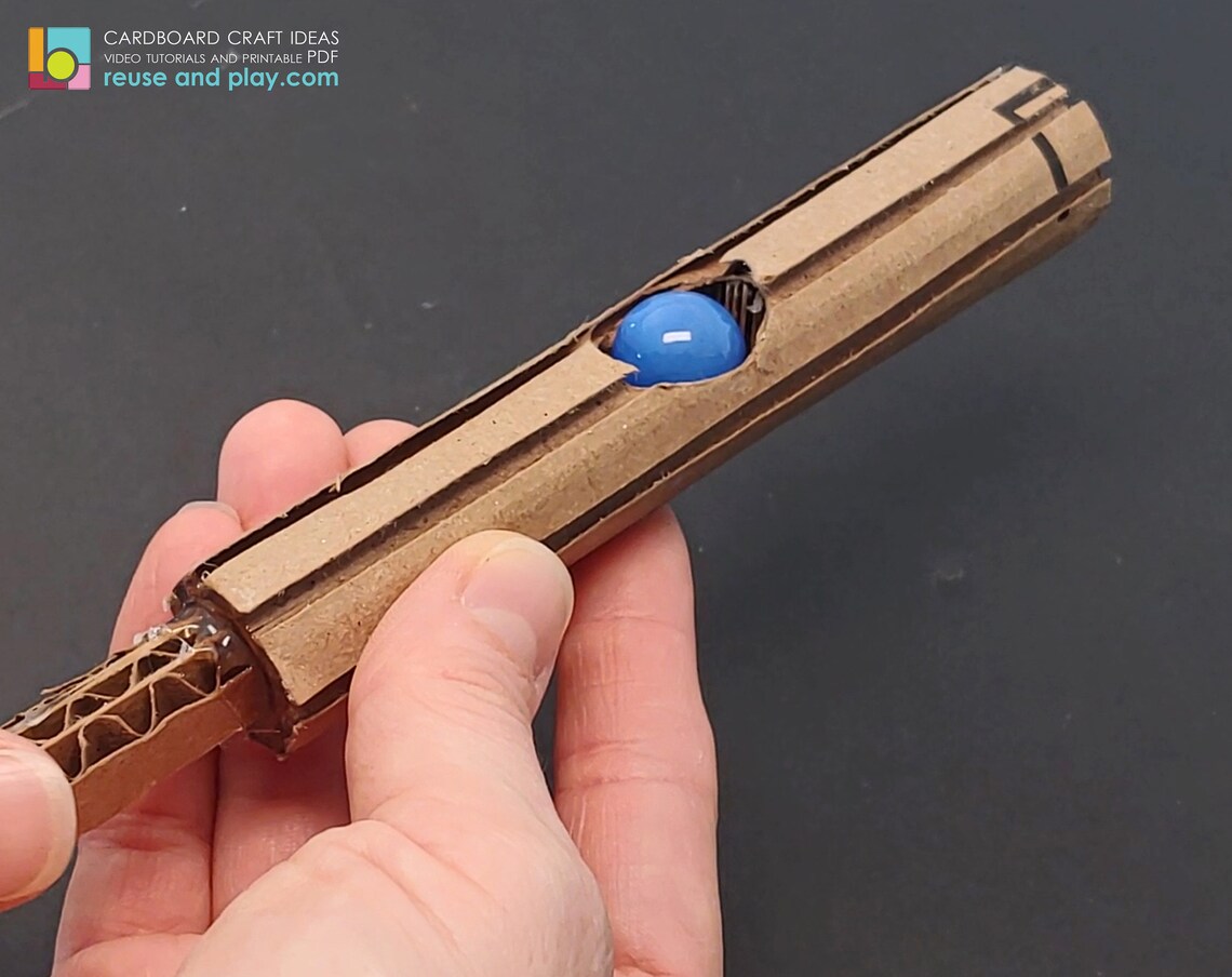 Marble Ball Challenge Game DIY Printable Tutorial | Etsy