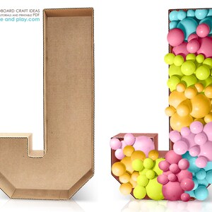 Giant BLOCK Letters TEMPLATES, A-Z | 26.5in - Etsy
